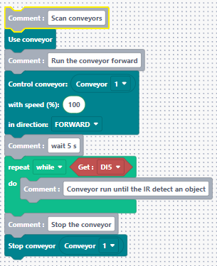 Program with the Conveyor Belt | NiryoAcademy